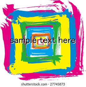 Background Colorful Handwriting Stock Vector (Royalty Free) 27745873 ...