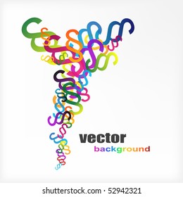 Background Colorful Paragraphs Vector Stock Vector (Royalty Free ...