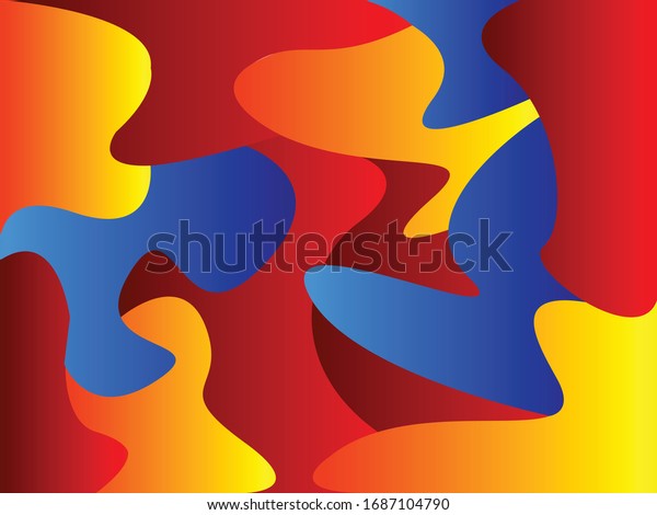 Background Design Pop Art Stock Vector (Royalty Free) 1687104790 ...