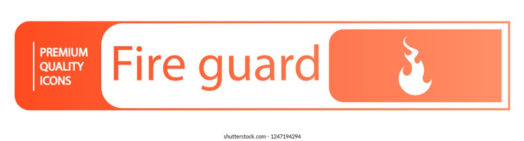 Background Fire Guard Icons Stock Vector (Royalty Free) 1247194294 ...