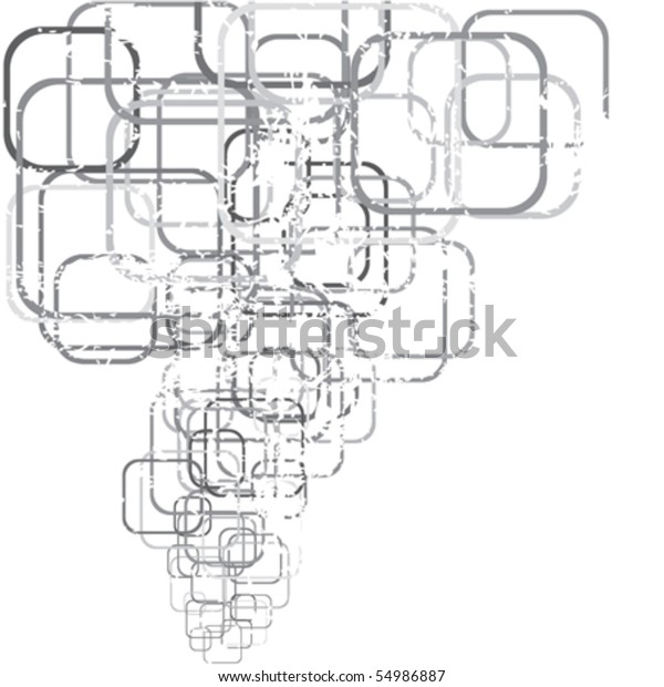 Background Gray Elements Grunge Stock Vector (Royalty Free) 54986887 ...