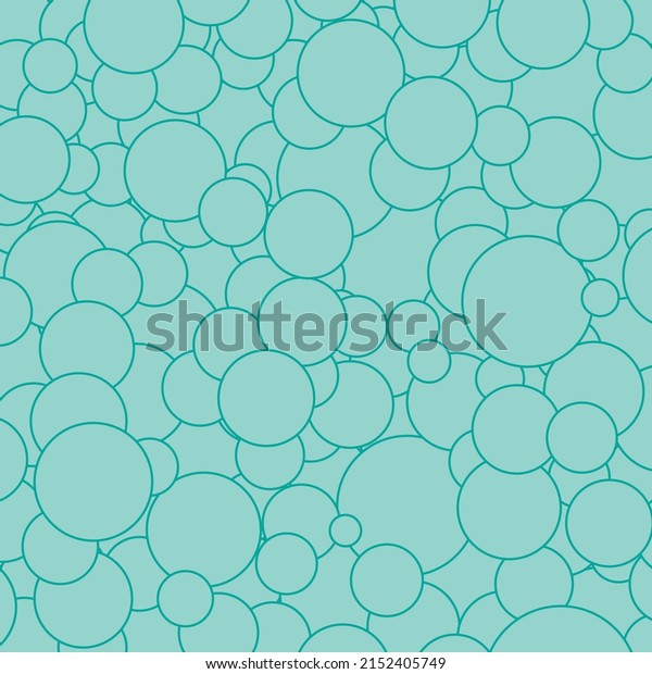 Background Green Color Round Geometric Patterns Stock Vector (Royalty ...
