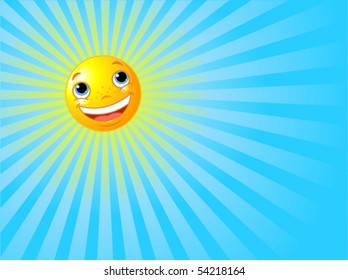 8,906 Smiley face sun Images, Stock Photos & Vectors | Shutterstock