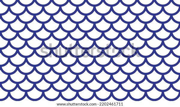 Background Illustration Vector Art Fish Scale Stock Vector (Royalty ...
