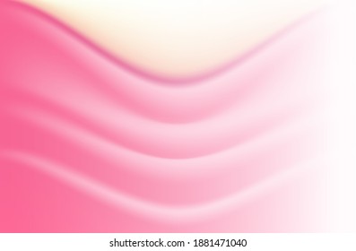 Background Image Light Pink Fabric Wavy Stock Vector (Royalty Free ...