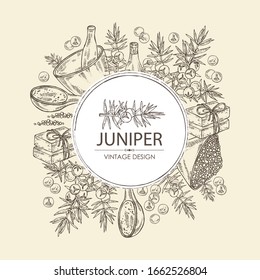 816 Juniper line art Images, Stock Photos & Vectors | Shutterstock