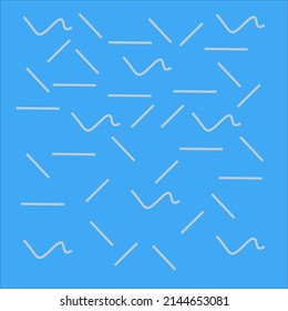 Background Light Blue Line Art Stock Vector (Royalty Free) 2144653081 ...