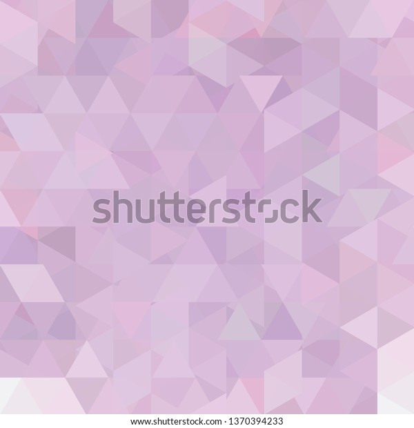 Background Made Pastel Pink Triangles Square Stock Vector (Royalty Free ...