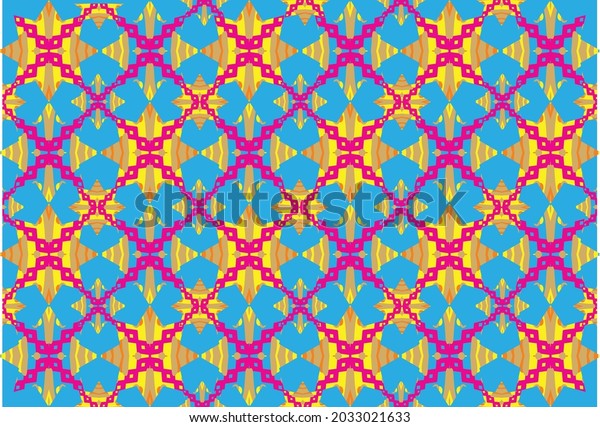Background Motifs Patterns Attractive Exclusive Colors Stock Vector ...