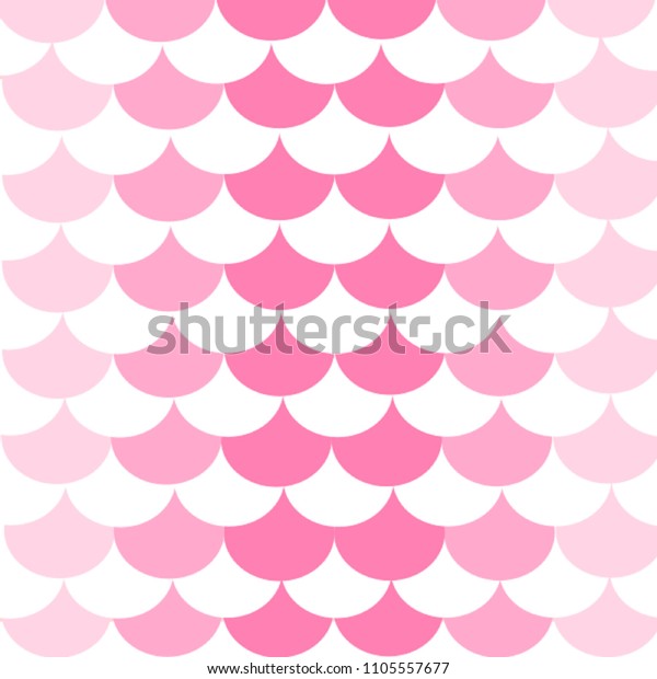 Background Pink Tone Fish Scale Mermaid Stock Vector (Royalty Free ...
