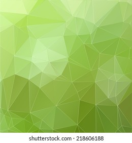 Background Polygon Polygonal Green Abstract Stock Vector (Royalty Free ...