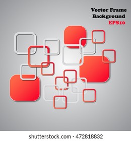 Background Polygons Cut Paper Design Template Stock Vector (Royalty ...