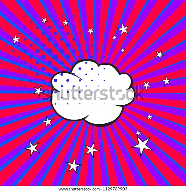 Background Pop Art Stars Vector Illustration Stock Vector (Royalty Free ...