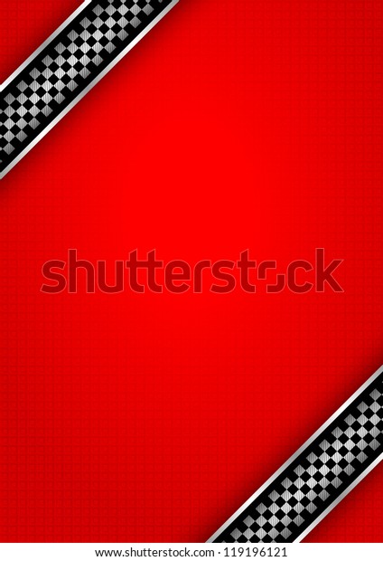 Background Red Race Vector 10 Eps Stock Vector (Royalty Free) 119196121 ...