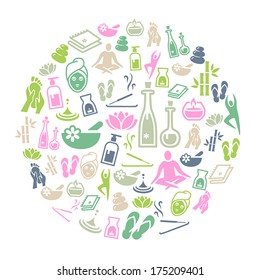 Background Representing Wellness Relaxation Healthy Lifestlyle Stock ...