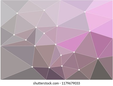 Background Segments Gray Purple Gradient Grid Stock Vector (Royalty ...
