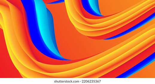 Background Several Color Combinations Shaped Interestingly Stock Vector ...
