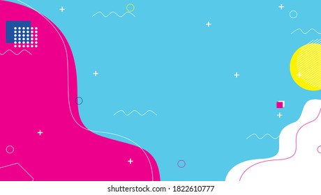 Background Simple Color Full Suitable Banner Stock Vector (Royalty Free ...