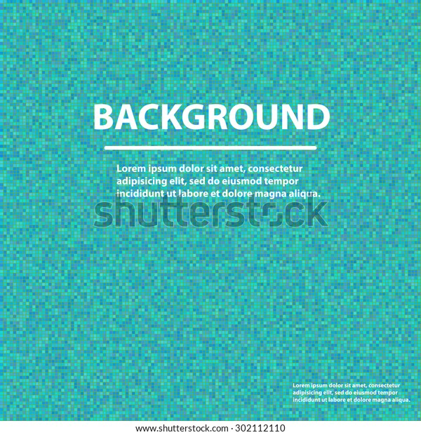 Background Squares Blue Tint Pixels Vector Stock Vector (Royalty Free ...