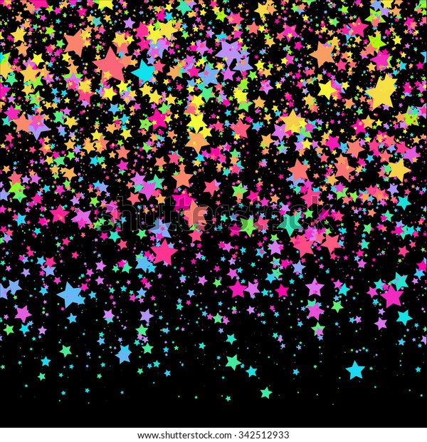 Background Stars Design Template Abstract Vector Stock Vector (Royalty ...