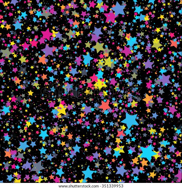 Background Stars Design Template Abstract Vector Stock Vector (Royalty ...