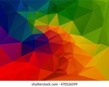 Background Style Cubism Color Wallpapers Stock Vector (Royalty Free ...
