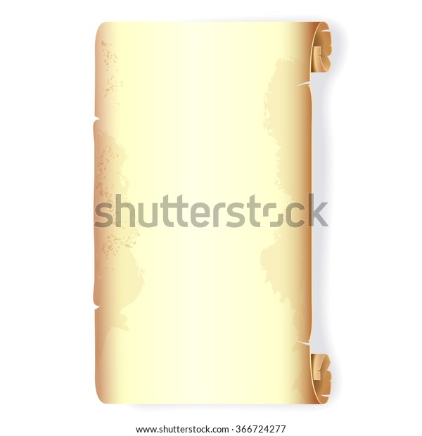 Background Templates Form Ancient Papyrus Scroll Stock Vector (Royalty ...