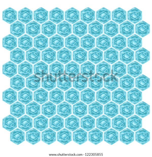 Background Texture Blue Diamonds Eps 10 Stock Vector (Royalty Free ...