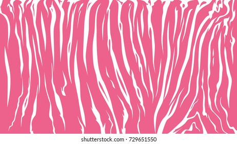 Background Texture Tiger Stripe Pink White Stock Vector (Royalty Free ...
