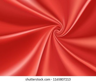 Background Vector Red Satin Fabric Stock Vector (Royalty Free ...