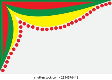 Background Wallpapers Edge Color Red Green Stock Vector (Royalty Free ...