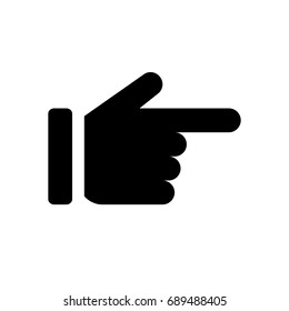 64 Backhand index pointing right Images, Stock Photos & Vectors ...