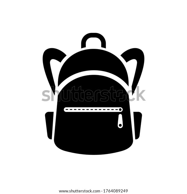 Backpack Travel Icon Vector Logo Stock Vector (Royalty Free) 1764089249 ...
