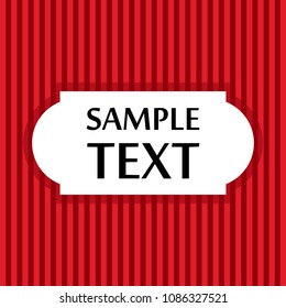 Backstage Red Curtains Vector Illustration Preset Stock Vector (Royalty ...