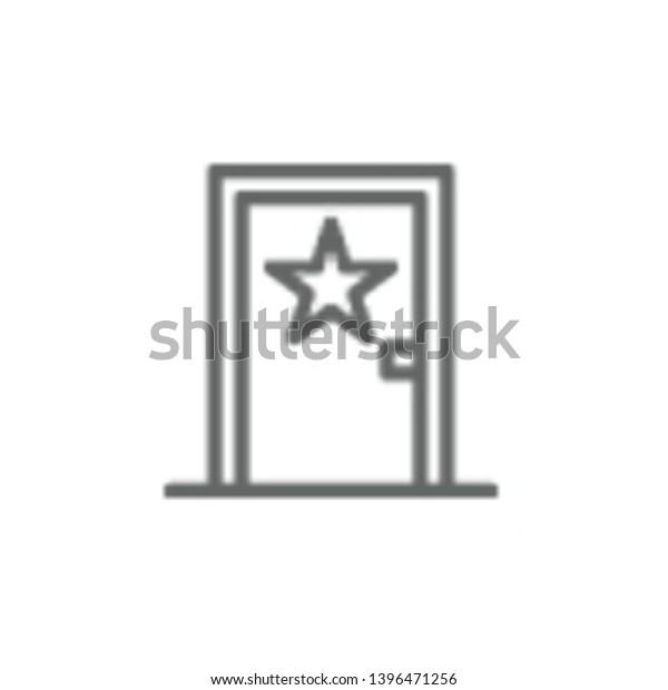 Backstage Theatre Icon Element Theatre Icon Stock Vector (Royalty Free ...