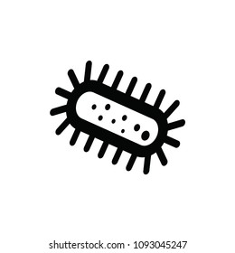 Bacteria Illustration Logo Stock Vector (Royalty Free) 1093045247 ...
