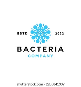 Bacteria Logo Vector Design Graphic Badge Stock Vector (Royalty Free ...