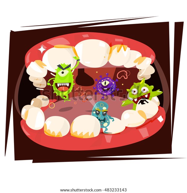 112 Dead Mouth Bacteria Stock Vectors, Images & Vector Art | Shutterstock