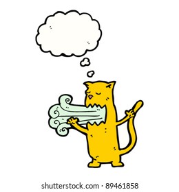 Bad Breath Cat Cartoon Stock Vector (Royalty Free) 89461858 | Shutterstock