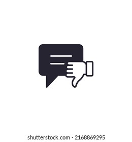 Bad Feedback Icons Symbol Vector Elements Stock Vector (Royalty Free ...
