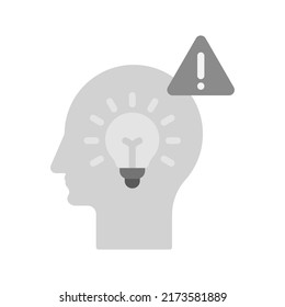 Bad Idea Icon Vector Image Can Stock Vector (Royalty Free) 2173581889 ...