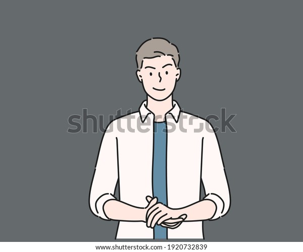 Bad Man Hand Drawn Style Vector Stock Vector (Royalty Free) 1920732839 ...
