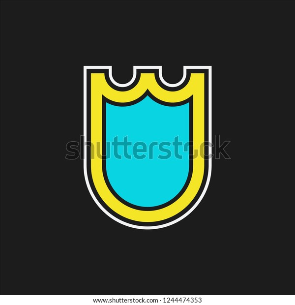 Badge Vector Shape E Sport Logo Stock Vector (Royalty Free) 1244474353