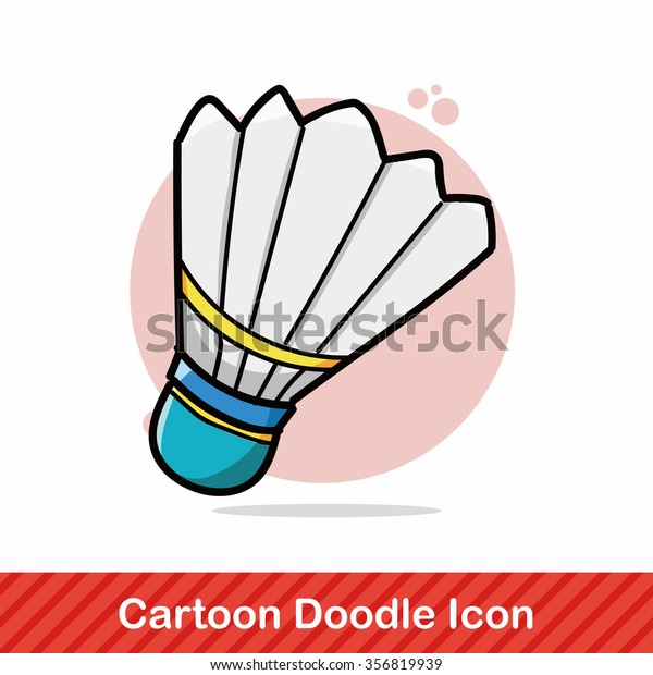 Badminton Doodle Stock Vector (Royalty Free) 356819939 | Shutterstock