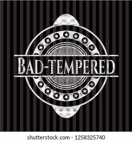 Badtempered Silver Emblem Stock Vector (Royalty Free) 1258325740 ...