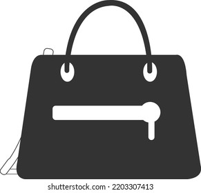 Bag Icon Hand Bag Symbol Vector Stock Vector (Royalty Free) 2203307413 ...