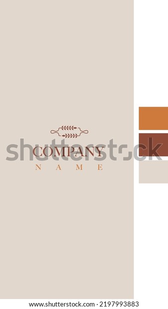 Bakery Logo Colour Templet Stock Vector (Royalty Free) 2197993883 ...