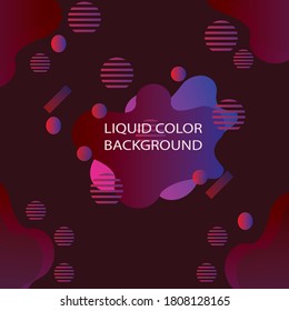 Bakground Liquid Addition Some Interesting Circle Stock Vector (Royalty ...