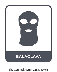 Balaclava Icon Vector On White Background Stock Vector (Royalty Free ...