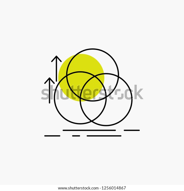 Balance Circle Alignment Measurement Geometry Line Stock Vector ...